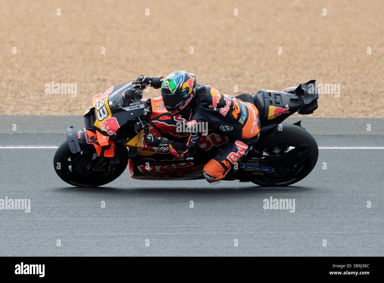 Le Mans, France. 09th May, 2025. Brad Binder of South Africa and Red Bull KTM Factory Racing ...