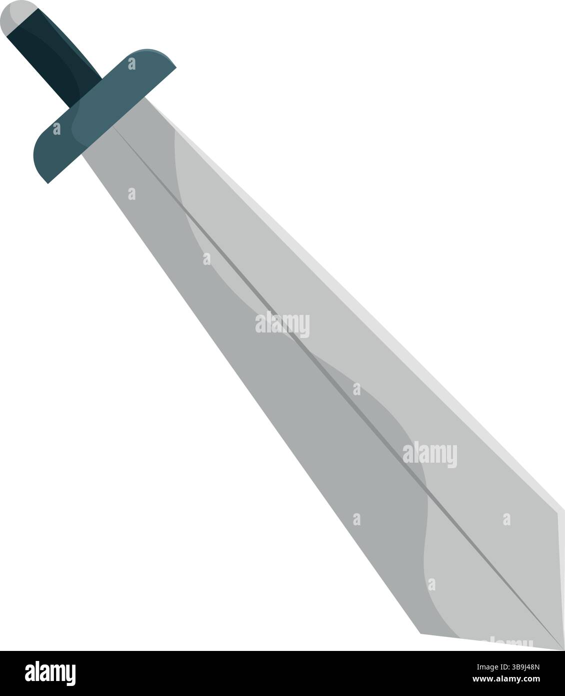 Short cartoon viking sword. Vector illustration Stock Vector Image ...