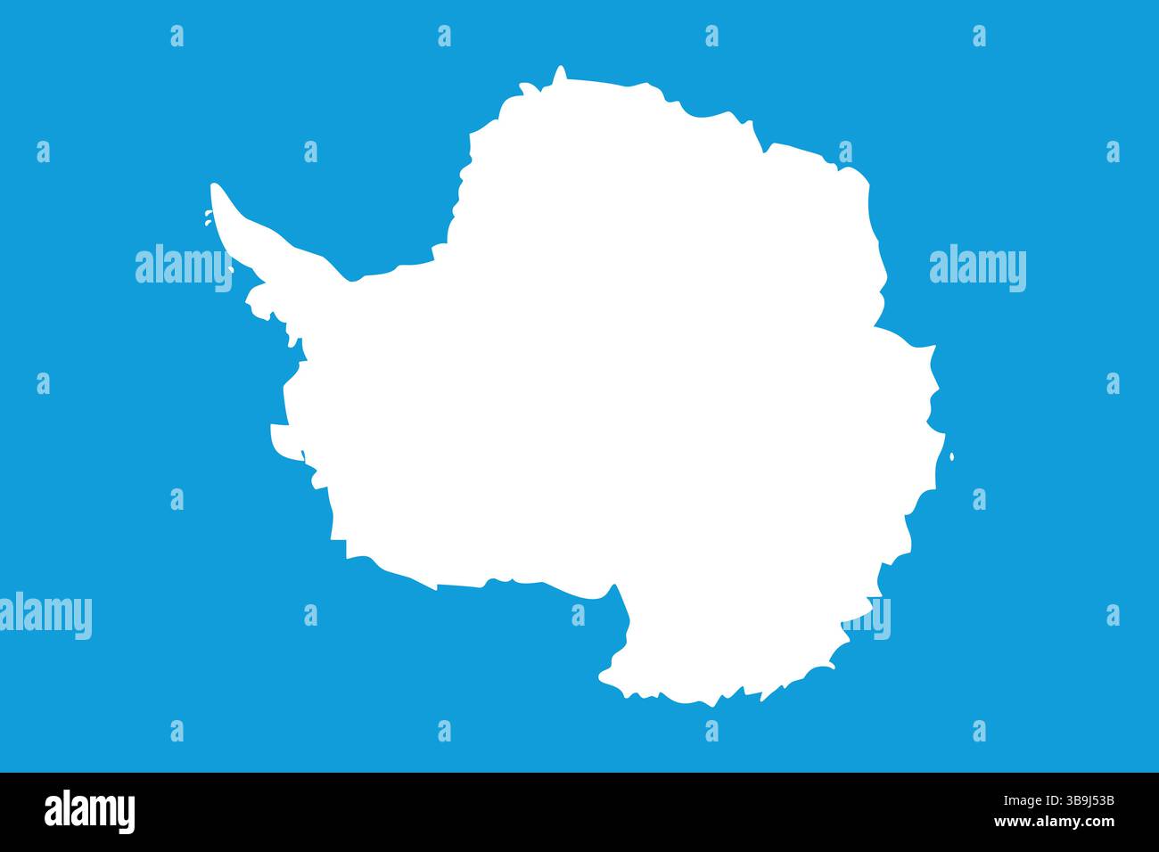 Flag of Antarctica. Antarctica flag official colors and proportion ...