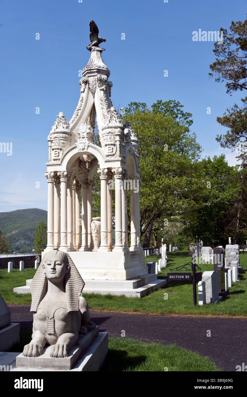 Tomb of General Daniel Adams Butterfield, credited with composing the ...