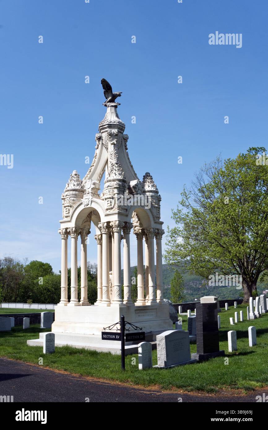 Tomb of General Daniel Adams Butterfield, credited with composing the ...