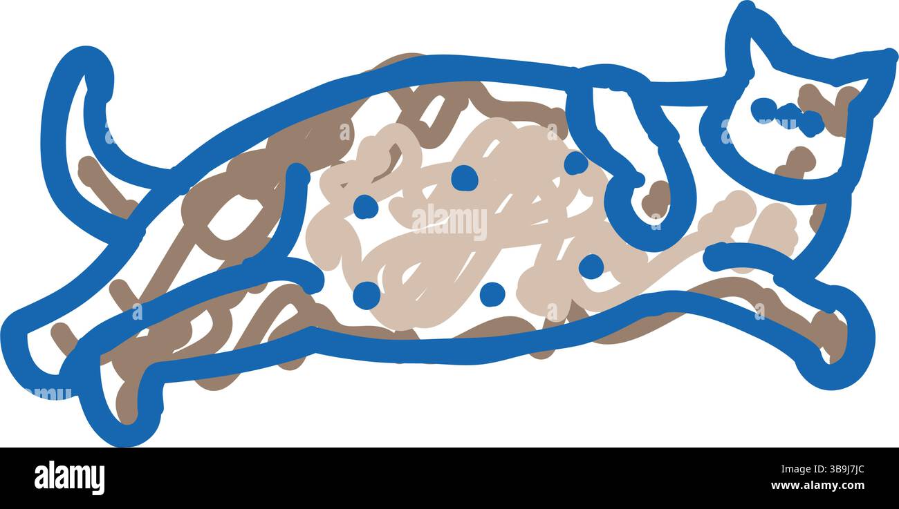 Pregnant cat Cut Out Stock Images & Pictures - Alamy