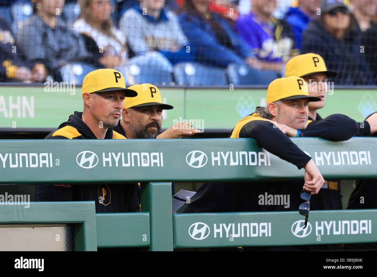 PITTSBURGH, PA - MAY 09: Manager Don Kelly (l) of the Pittsburgh ...