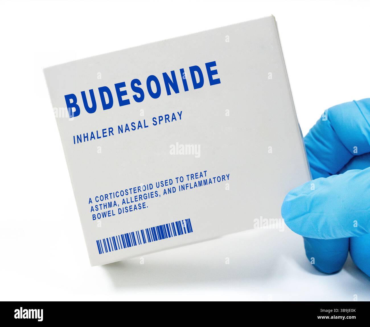 Budesonide nasal spray. A corticosteroid used to treat asthma ...