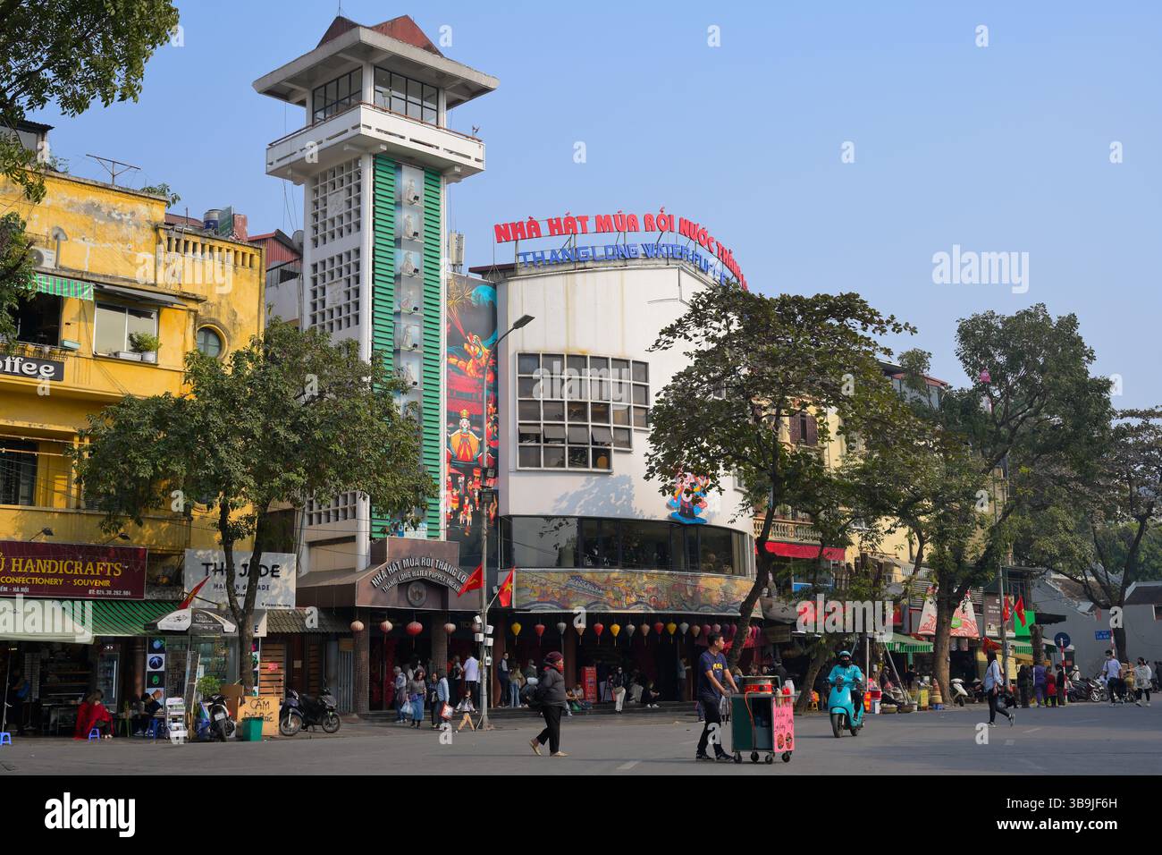 Present and Past - The vibrant life in Hanoi, capital of Vietnam VN Stock Photo - Alamy