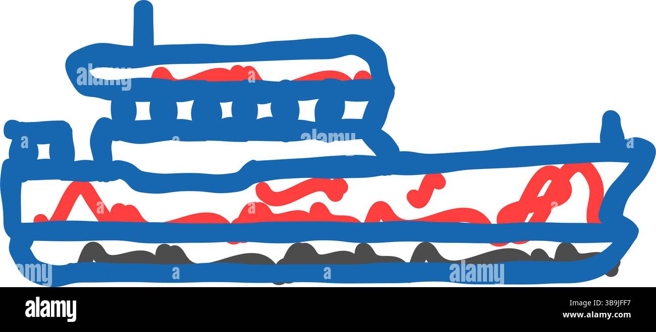 Supply ship harbor Stock Vector Images - Alamy