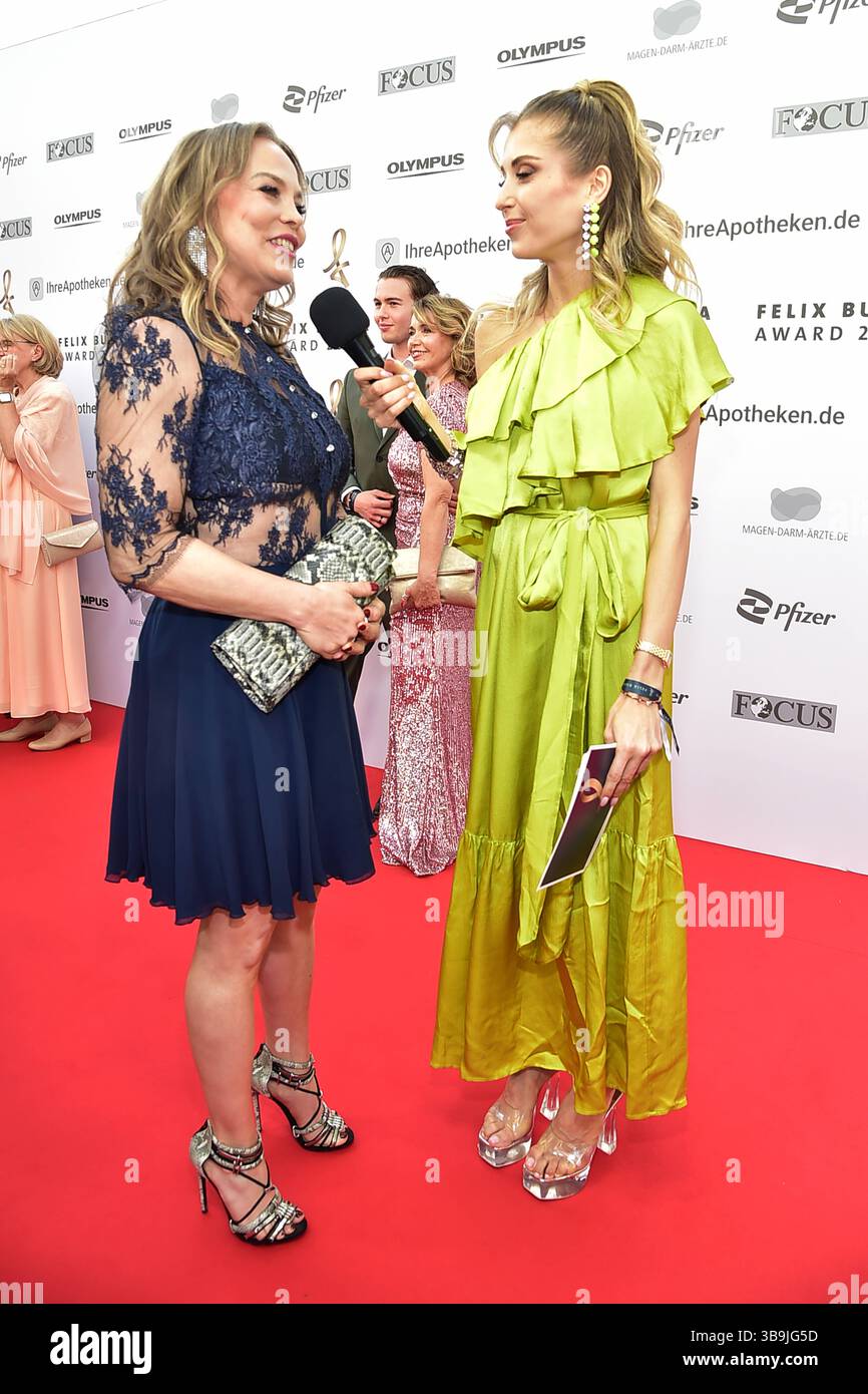 20. FELIX BURDA AWARD 2025 in Berlin Regina Hallmich, Profiboxerin ...