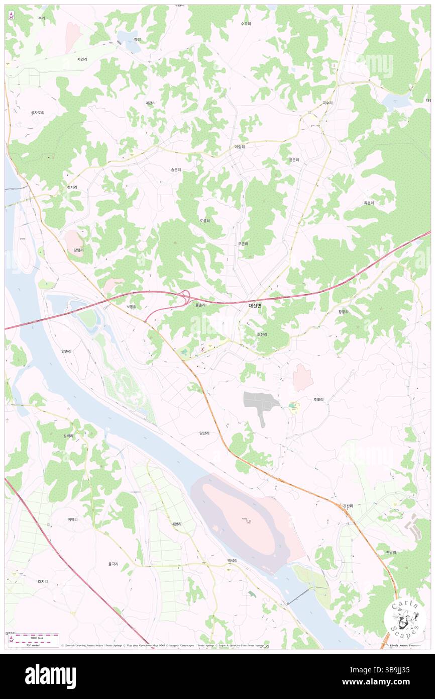 Paemi, Yeoju-si, KR, South Korea, Gyeonggi-do, N 37 22' 44'', N 127 35 ...