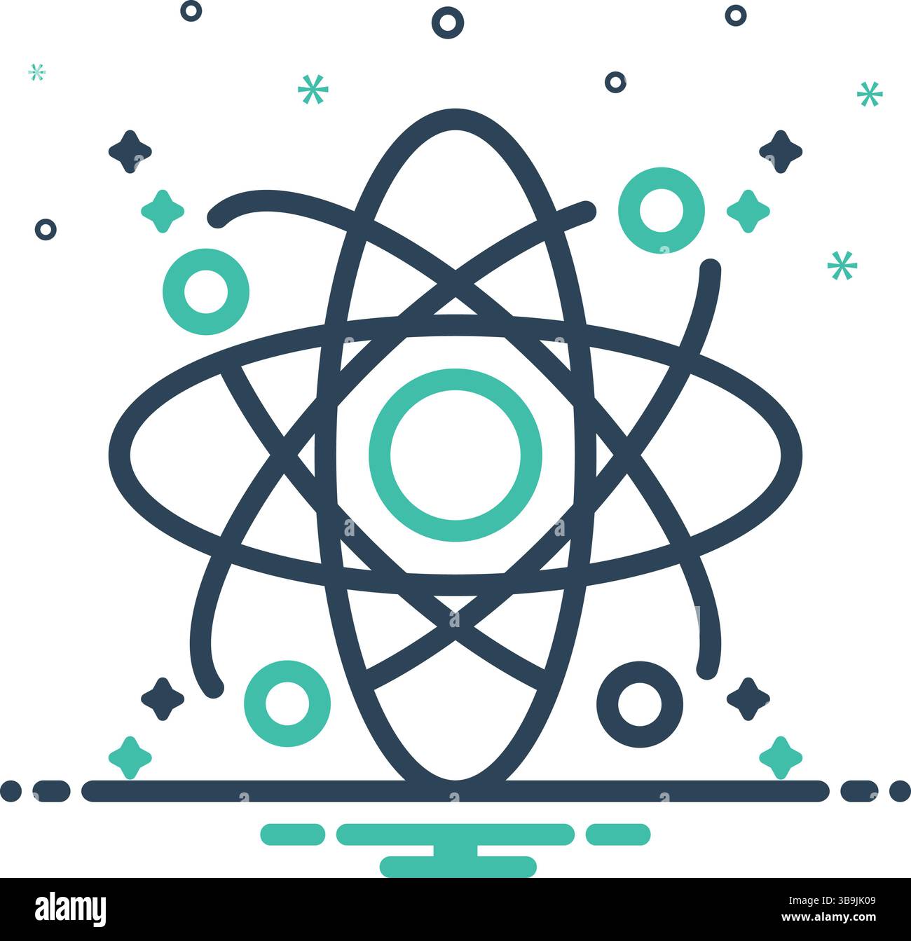 Satellite orbit path Cut Out Stock Images & Pictures - Alamy