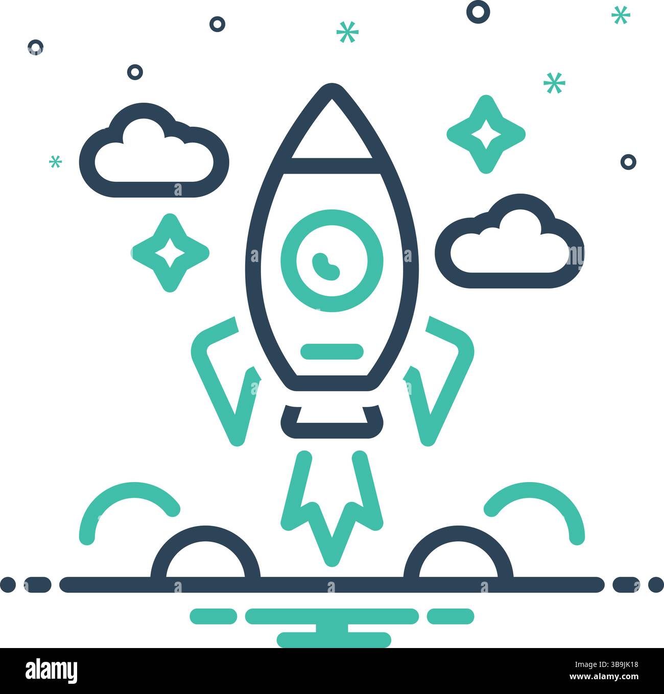 Icon for rocket, missile Stock Vector Image & Art - Alamy