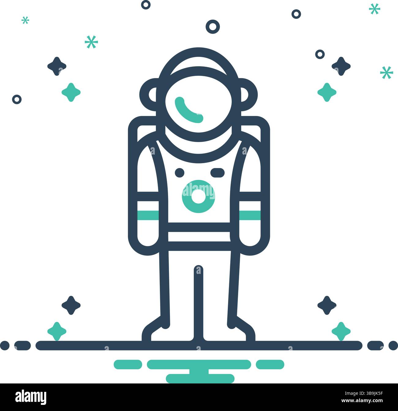 Astronaut man Cut Out Stock Images & Pictures - Alamy