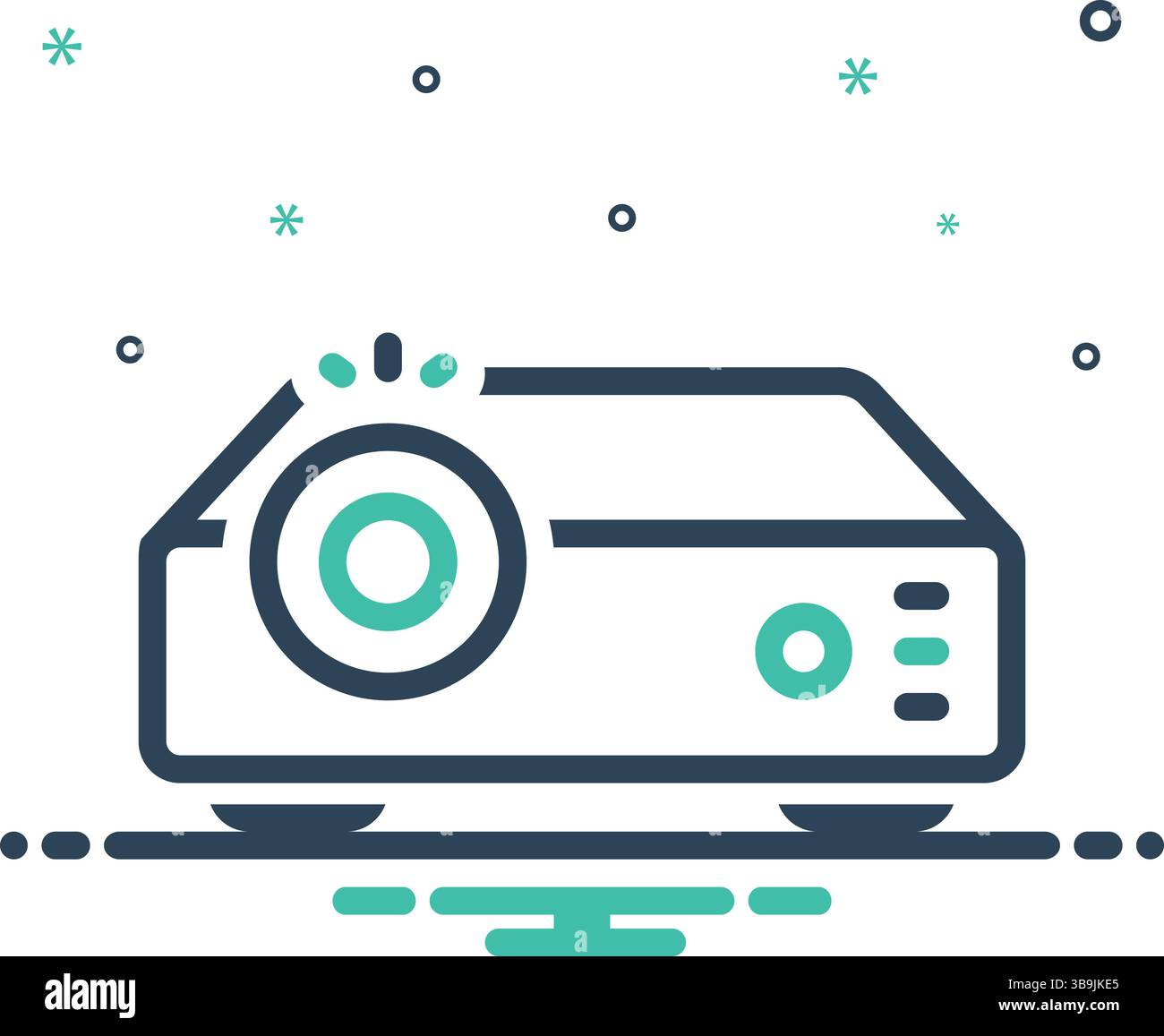 Icon for video projector, presentation Stock Vector Image & Art - Alamy