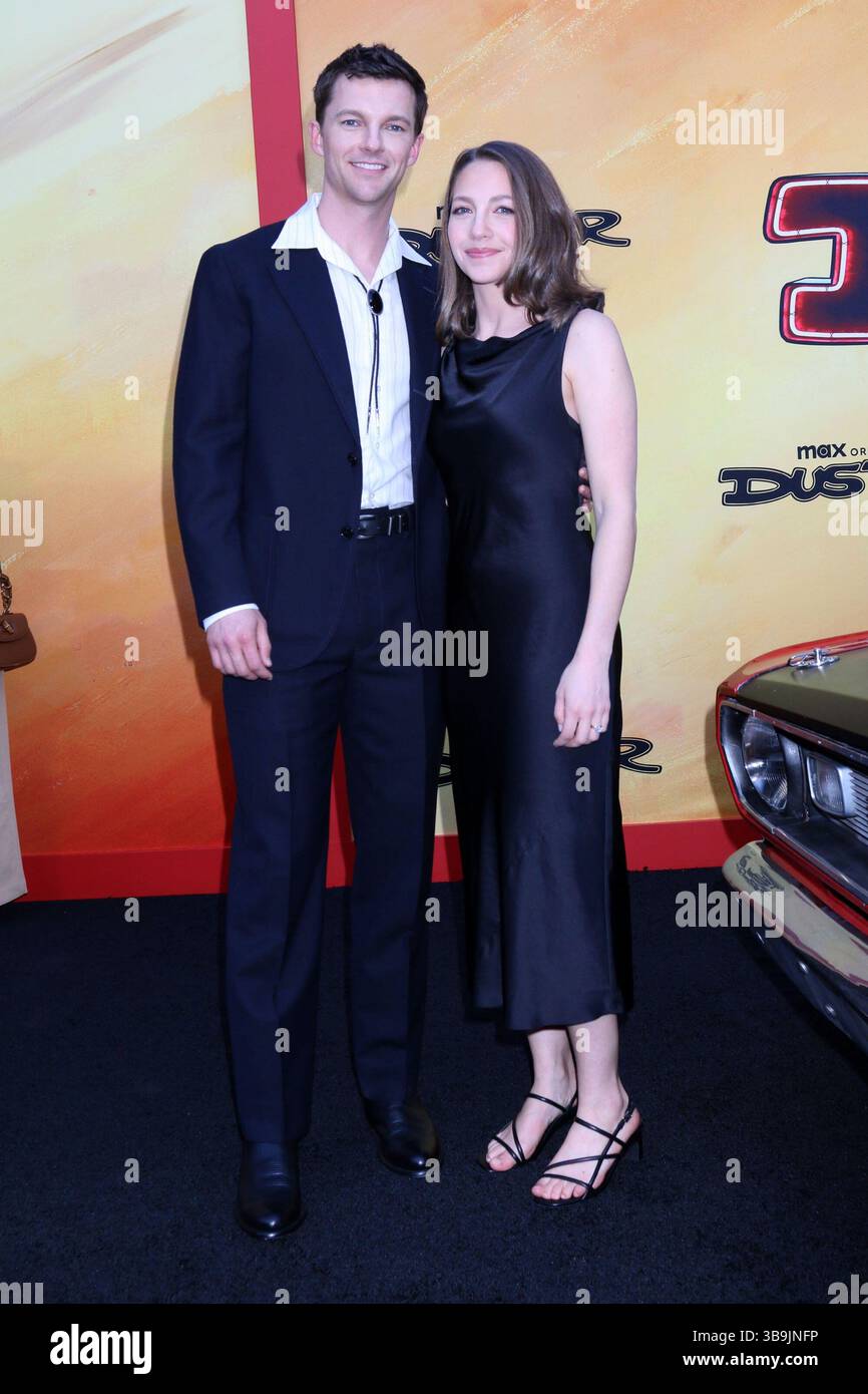 Ca. 08th May, 2025. Dan Tracy, wife at arrivals for DUSTER Series ...