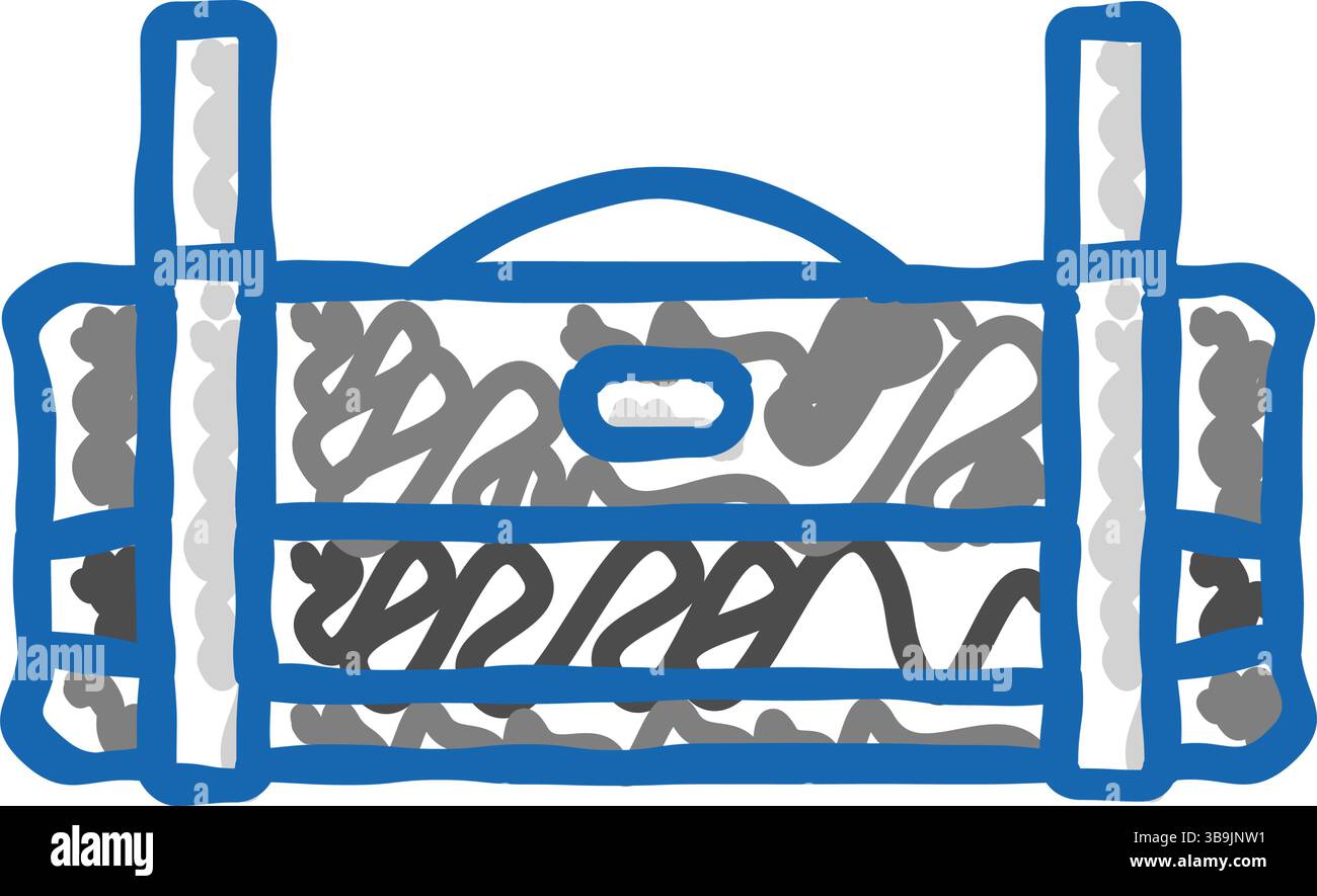 sandbag fitness tool icon doodle illustration Stock Vector Image & Art ...