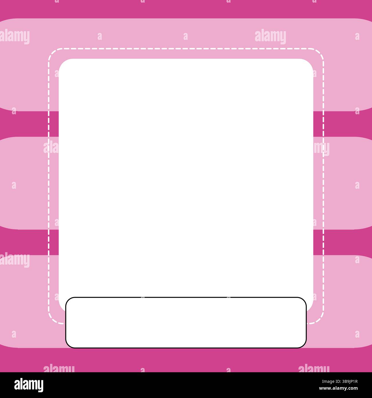 Minimal Square Frame Background Template – Simple Geometric Border ...