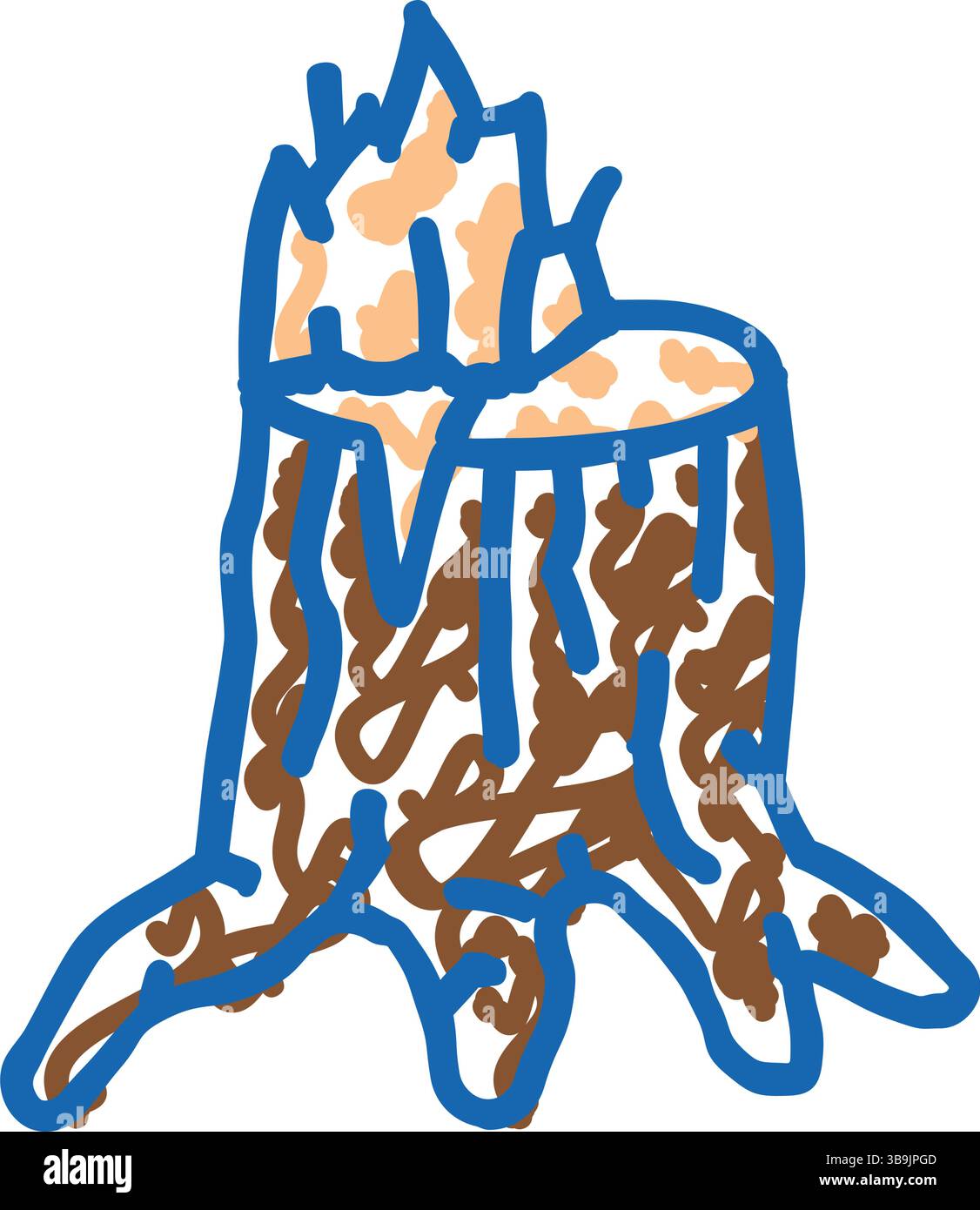 Splintered wood Stock Vector Images - Alamy