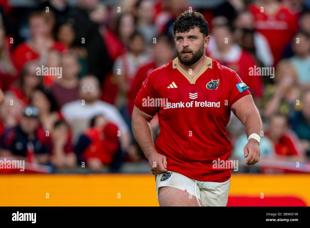 Limerick, Ireland. 10th May, 2025. Michael Milne of Munster during the ...