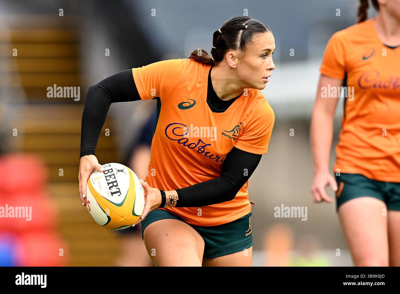Newcastle, Australia. 10th May, 2025. Desiree Miller of the Wallaroos ...