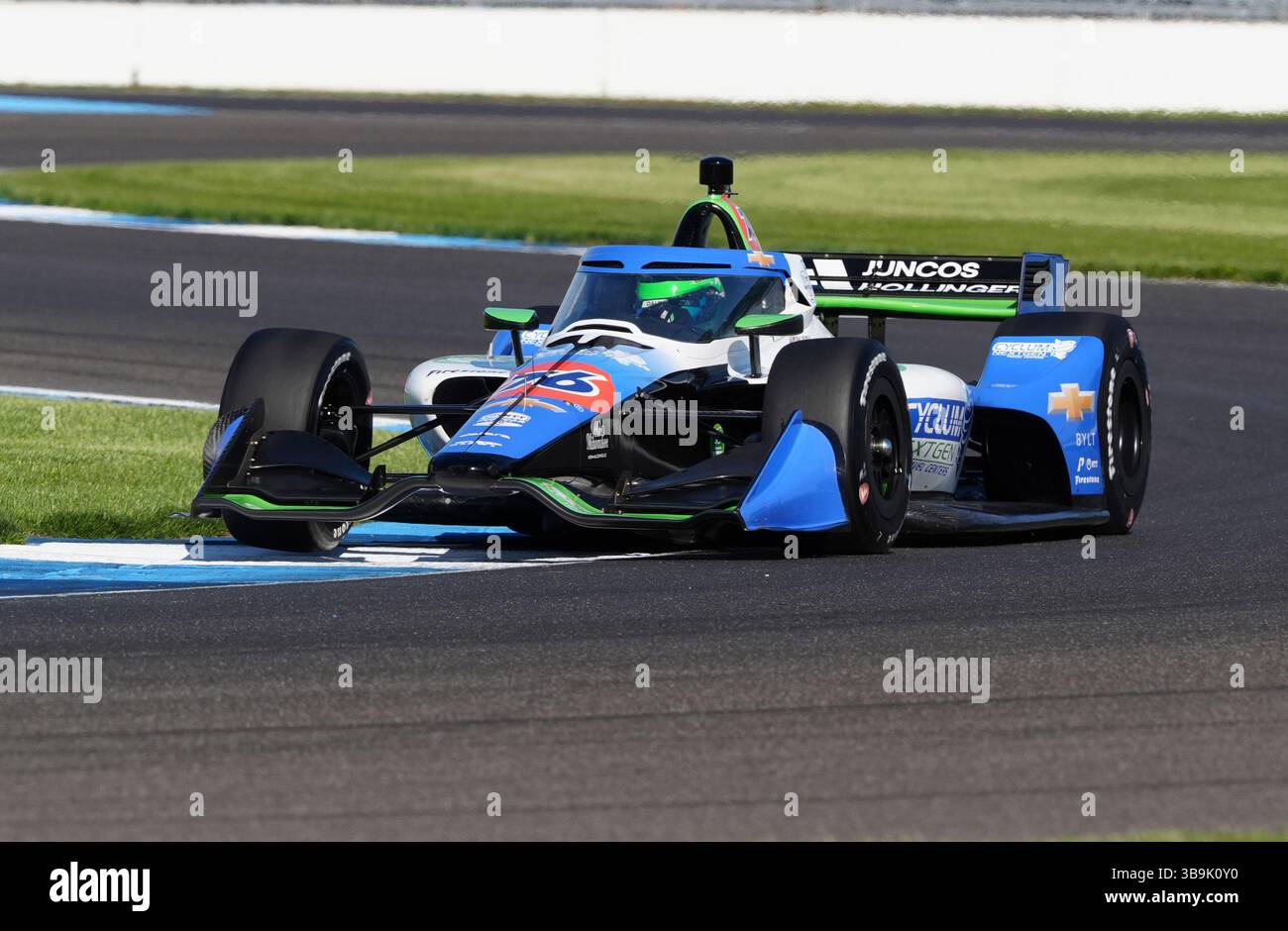 INDIANAPOLIS, IN - MAY 9: IndyCar driver Conor Daly (76) drives through ...