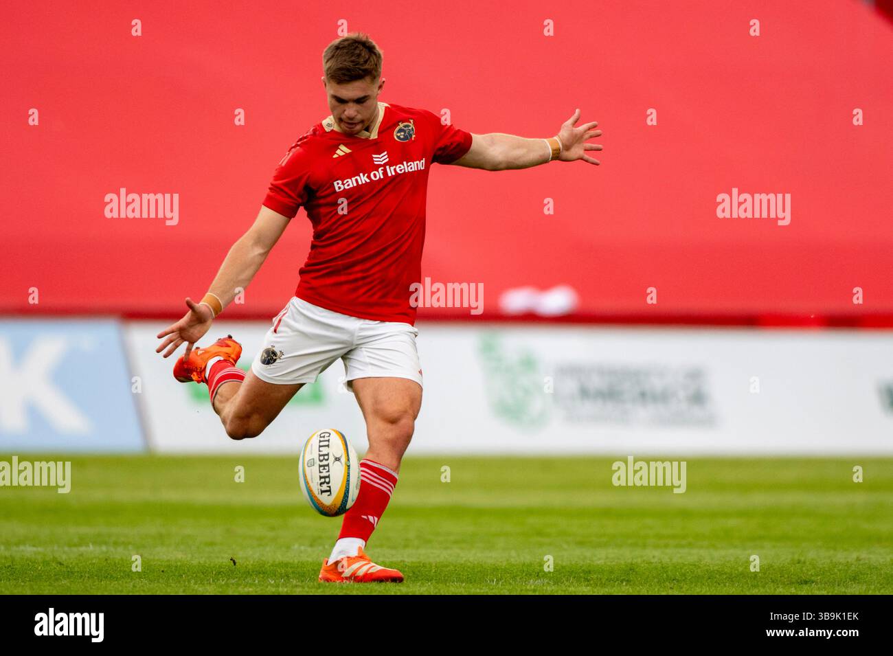 Limerick, Ireland. 10th May, 2025. Jack Crowley of Munster during the ...