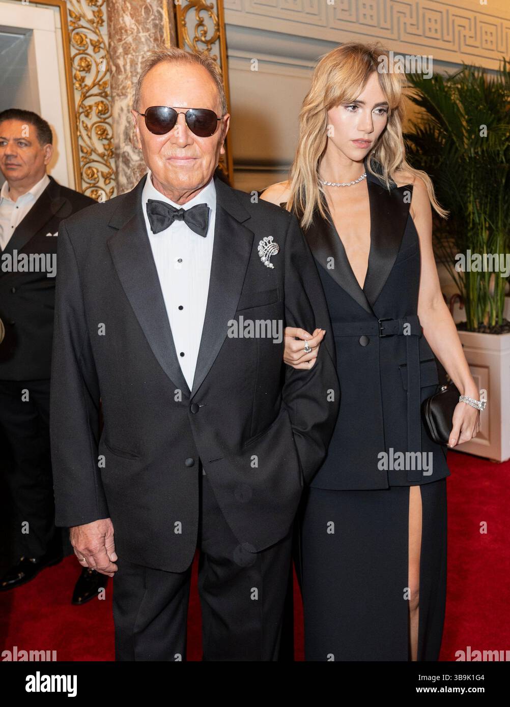 New York - May 5, 2025: Designer Michael Kors and Suki Waterhouse ...