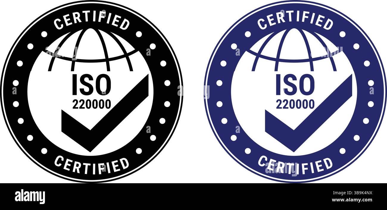 Iso safety label Stock Vector Images - Alamy