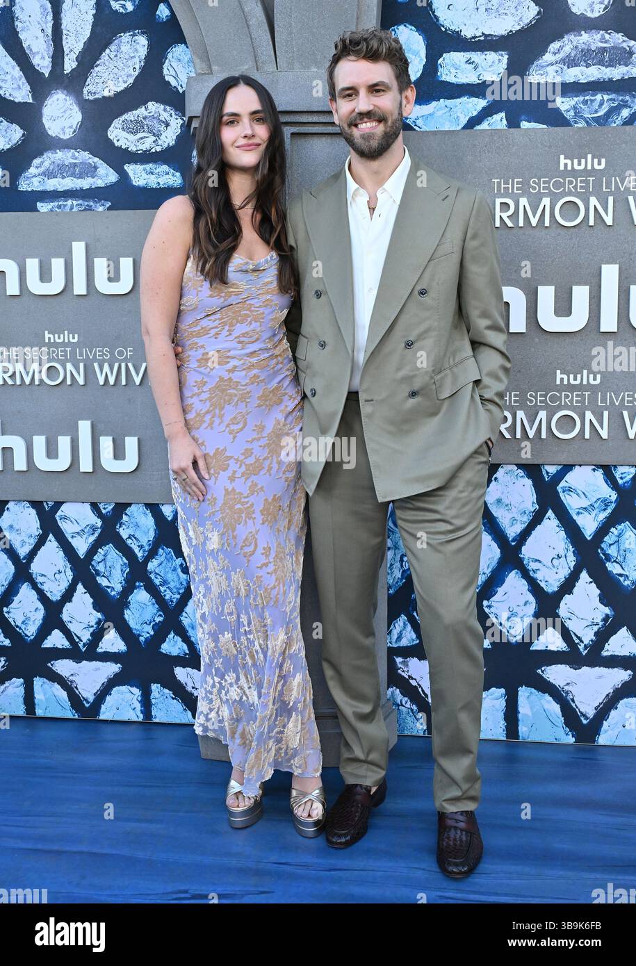 Hollywood, USA. 09th May, 2025. Natalie Joy and Nick Viall arriving to ...