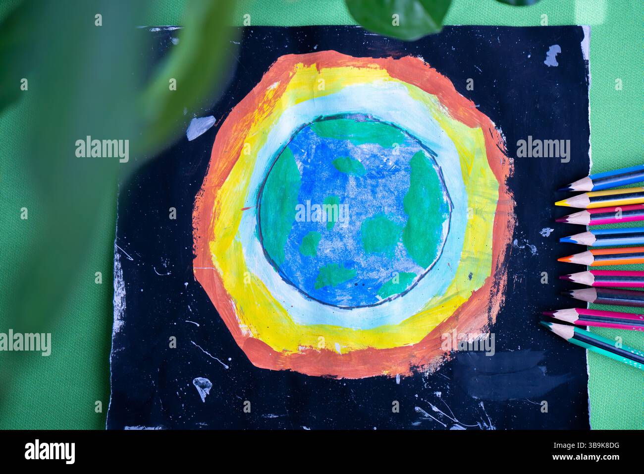DIY Earth craft showing love for nature great for Earth Day ...