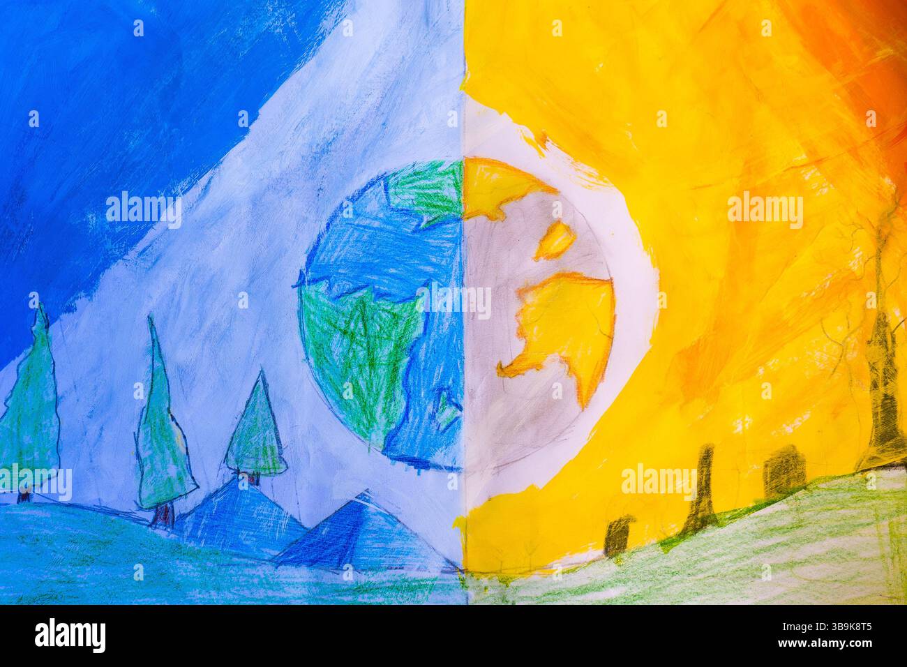 DIY Earth craft showing love for nature great for Earth Day ...