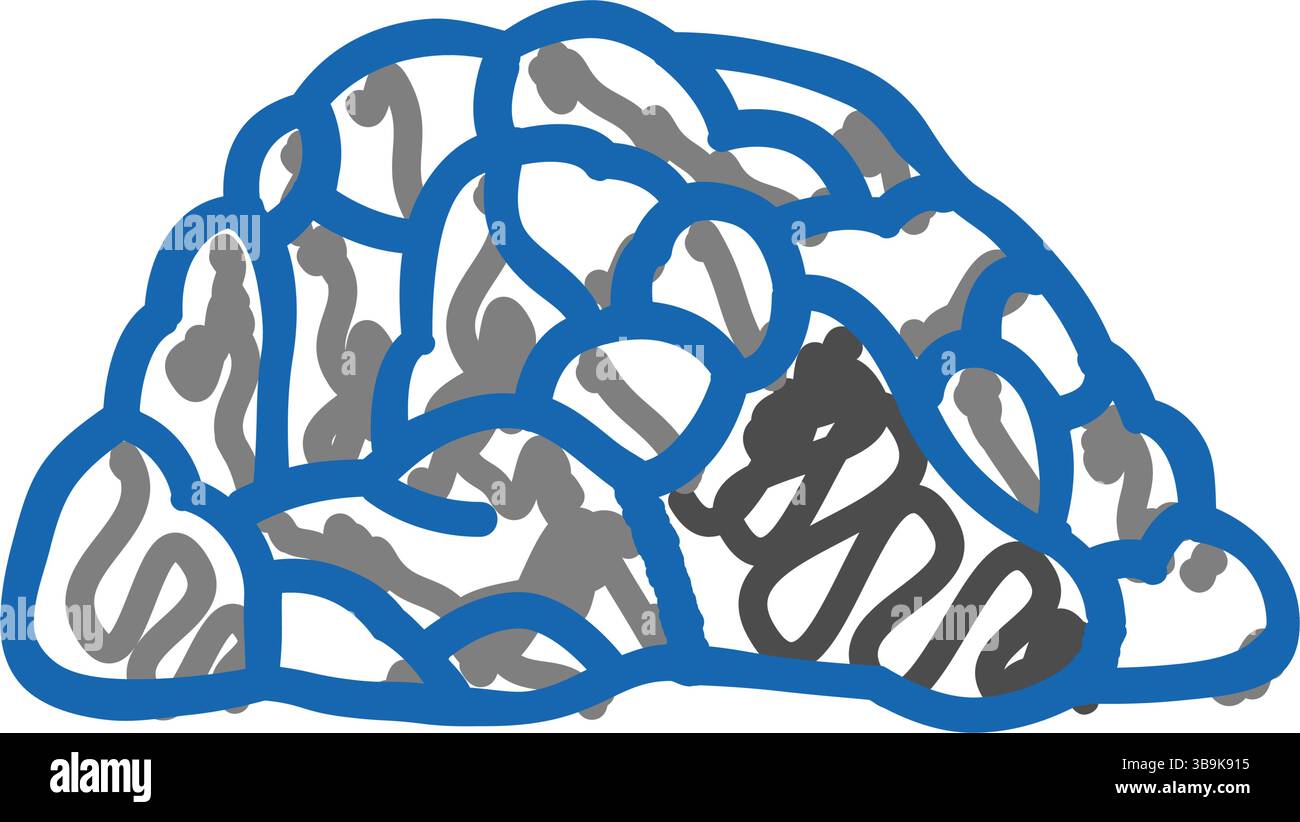 clothing shelter human evolution icon doodle illustration Stock Vector ...