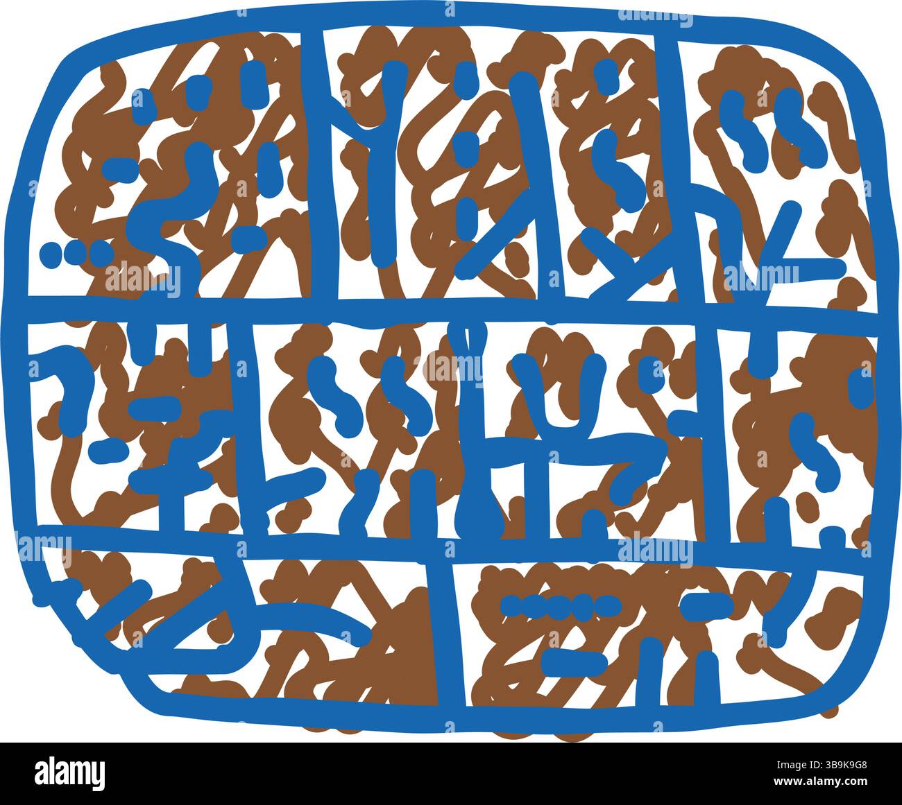 writing human evolution icon doodle illustration Stock Vector Image ...