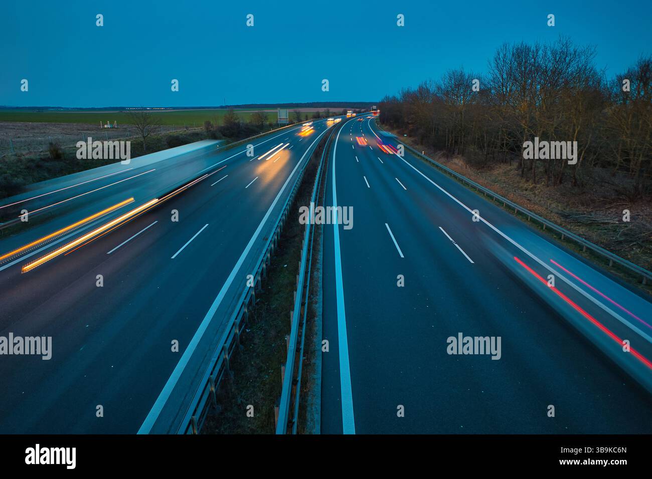 Traffic on the Highway - Travel - Background - Line - Ecology - Long ...