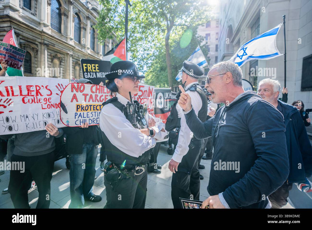 London, England, UK. (10th May 2025) Pro-Palestine demonstrators ...
