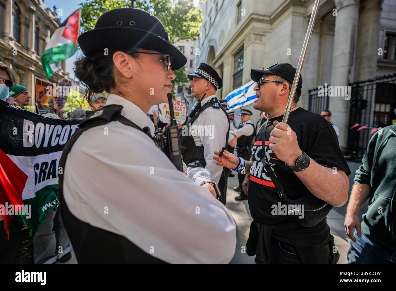 London, England, UK. (10th May 2025) Pro-Palestine demonstrators ...