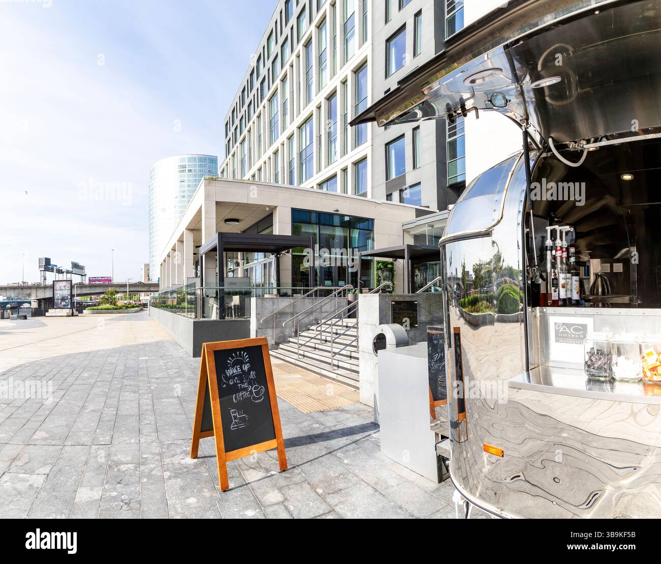 Airstream Coffee truck at AC Hotel by Marriott, City Quays, Belfast ...