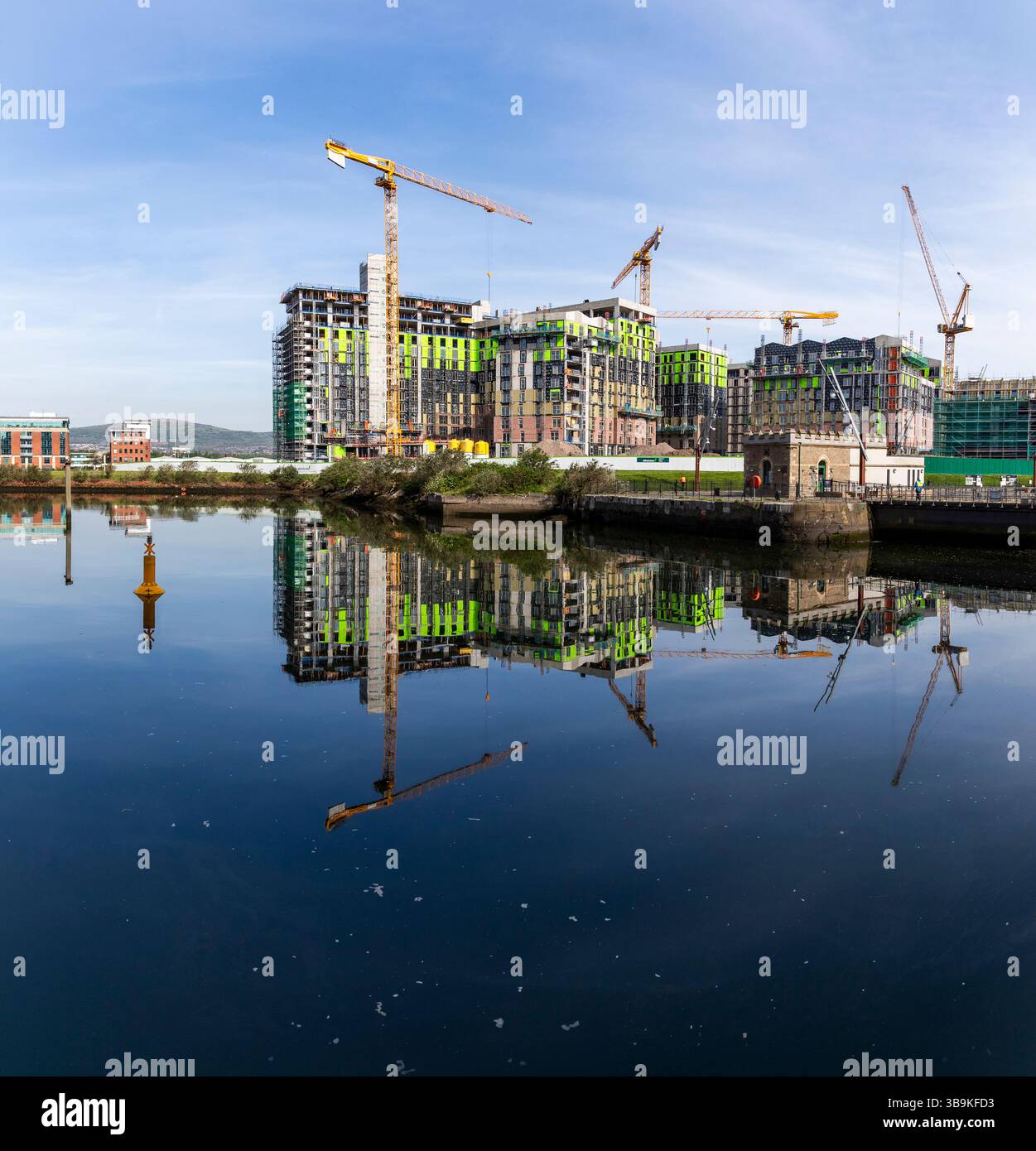 Under construction, The Loft Lines residential development, Belfast ...