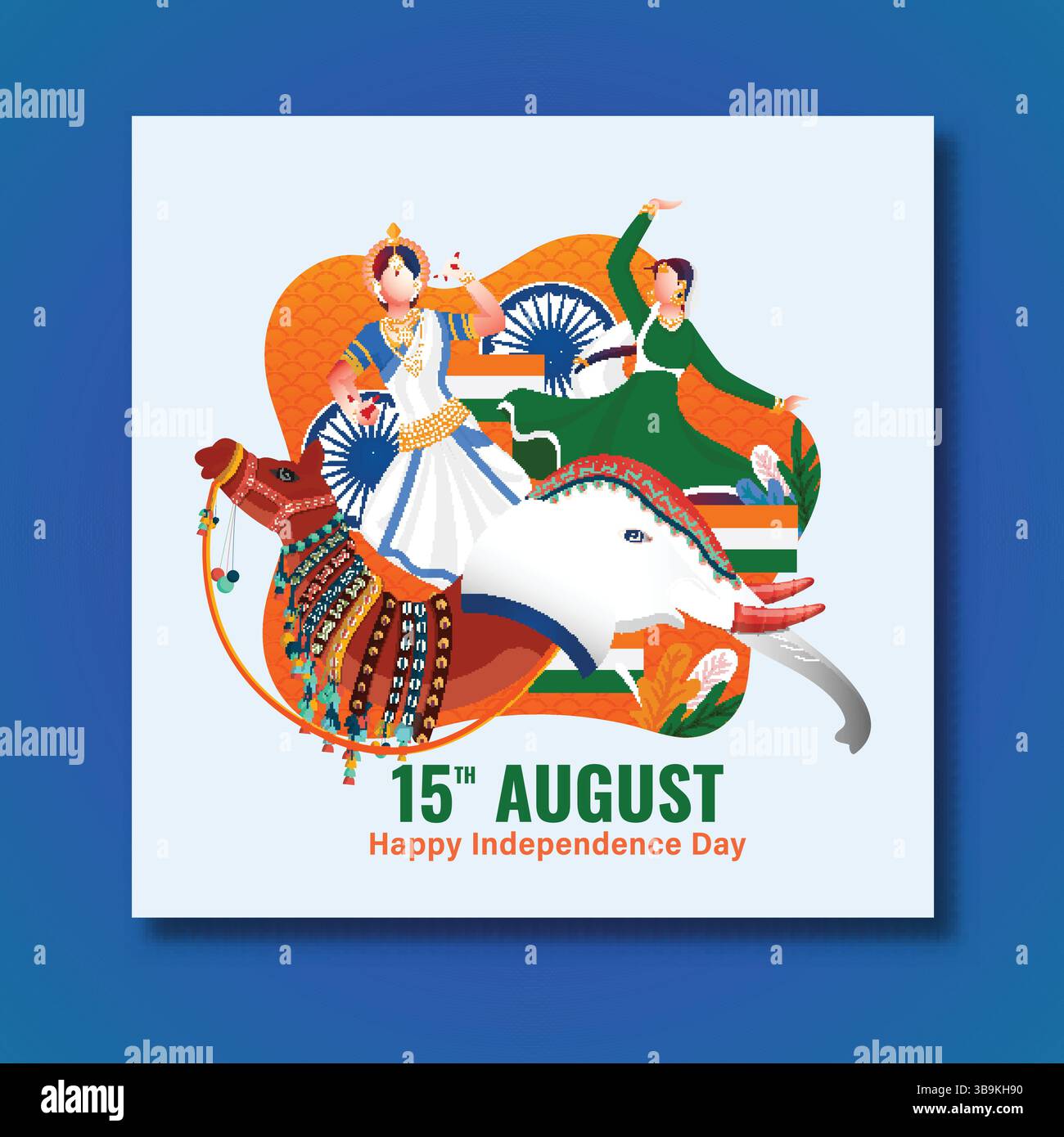 Ashoka leaf Stock Vector Images - Alamy