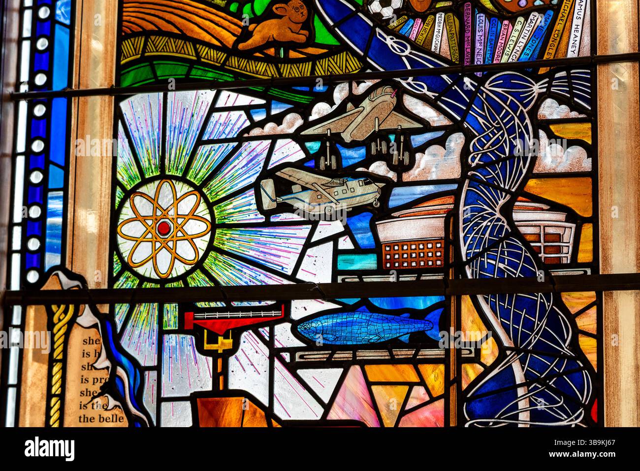 The Centenary window, Belfast city stained glass landmarks, Belfast ...