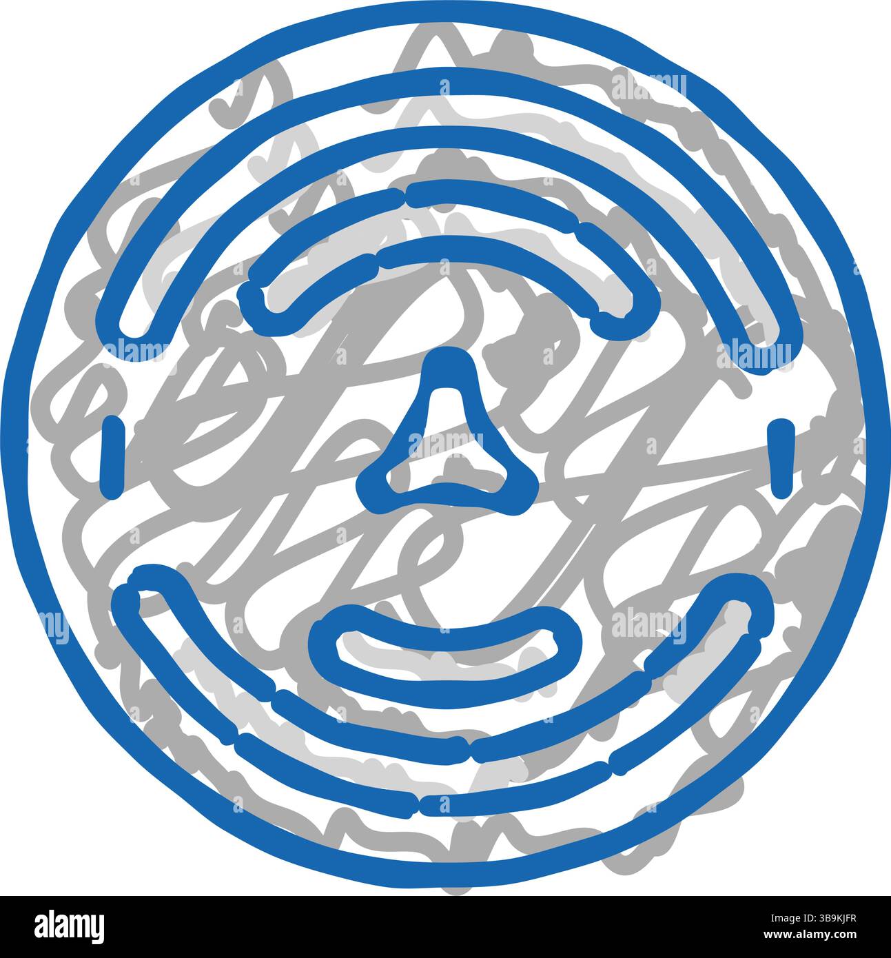 survey marker civil engineer icon doodle illustration Stock Vector ...