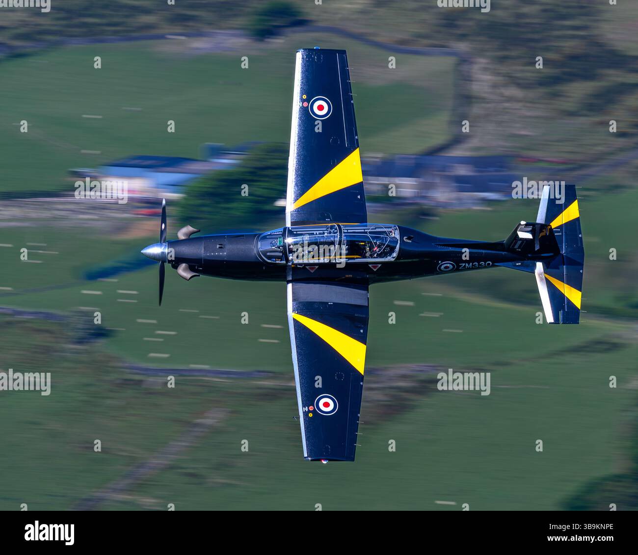 RAF Valley ,Texan T1 Beechcraft training aircraft Stock Photo - Alamy