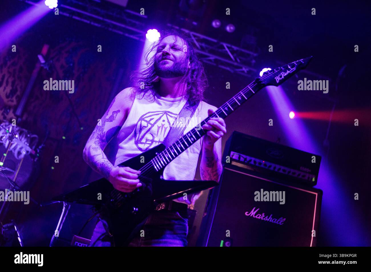 Blood Incantation in concerto alla Santeria Social Club di Milano. Foto di Davide Merli per ...
