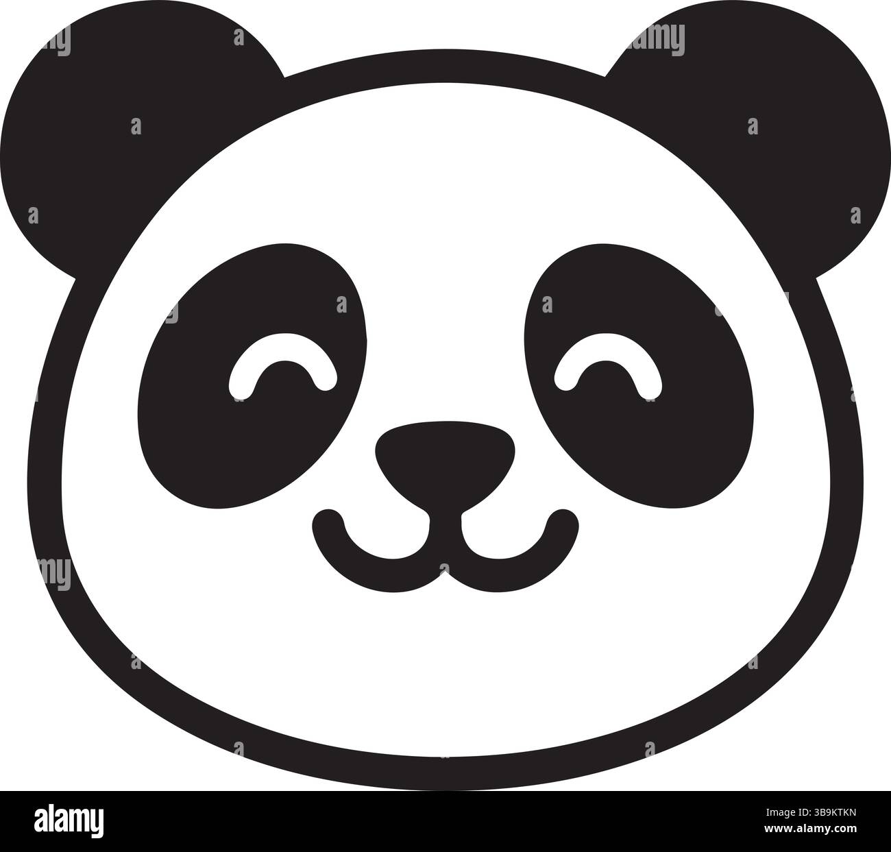 Kawaii bear cute face Stock Vector Images - Alamy