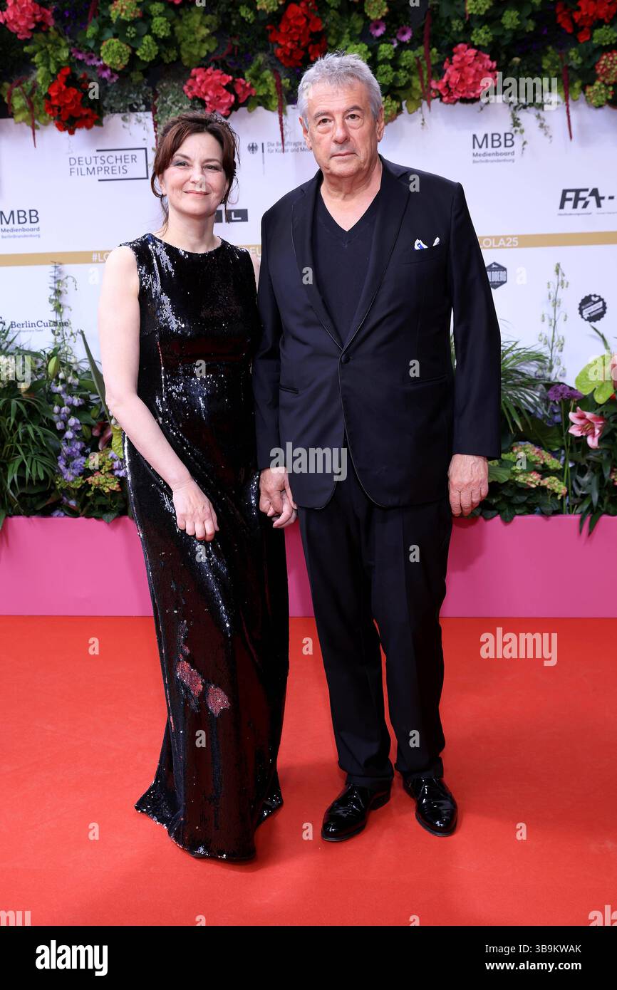 09,05.2025, Martina Gedeck und Ehemann Markus Imboden, bei der 75 ...