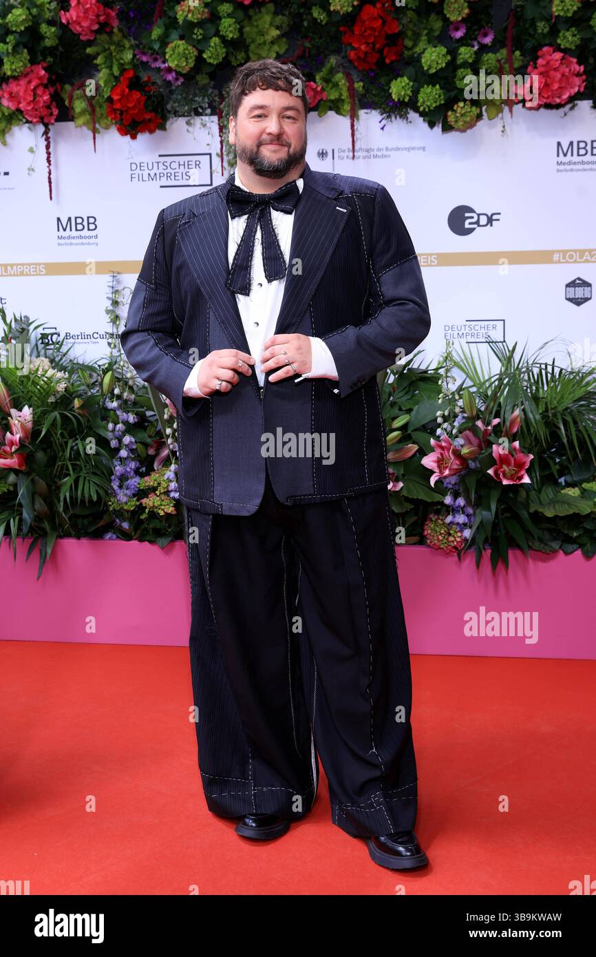 09,05.2025, Daniel Zillmann, bei der 75. Verleihung Deutscher Filmpreis ...