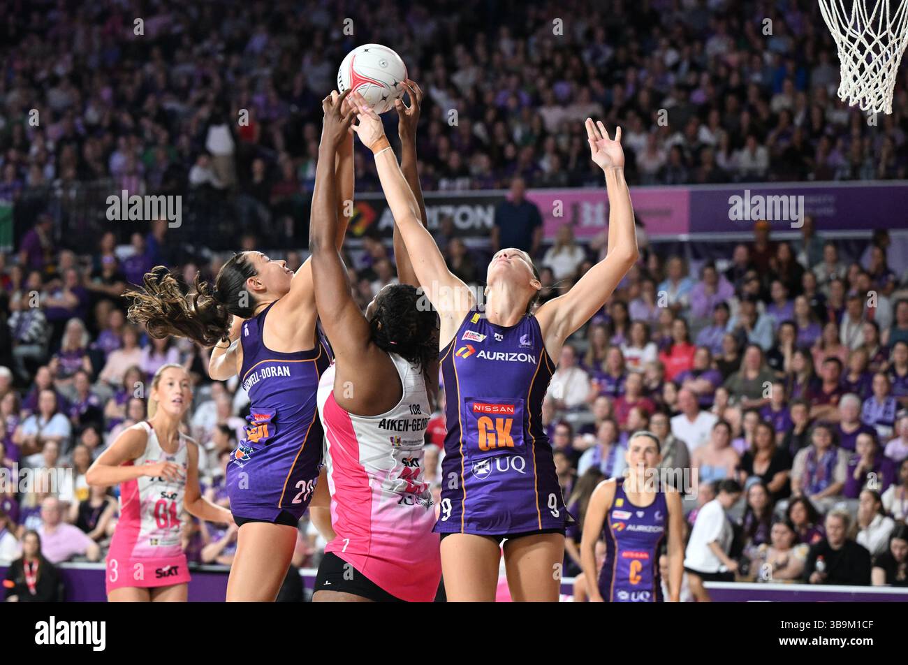 Brisbane, Australia. 10th May, 2025. Ruby Bakewell-Doran (left) and ...