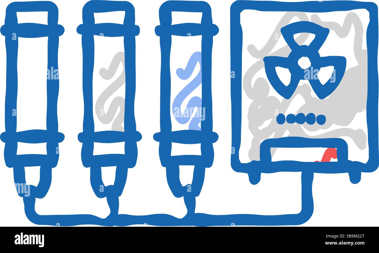 Pipe monitoring technology Cut Out Stock Images & Pictures - Alamy
