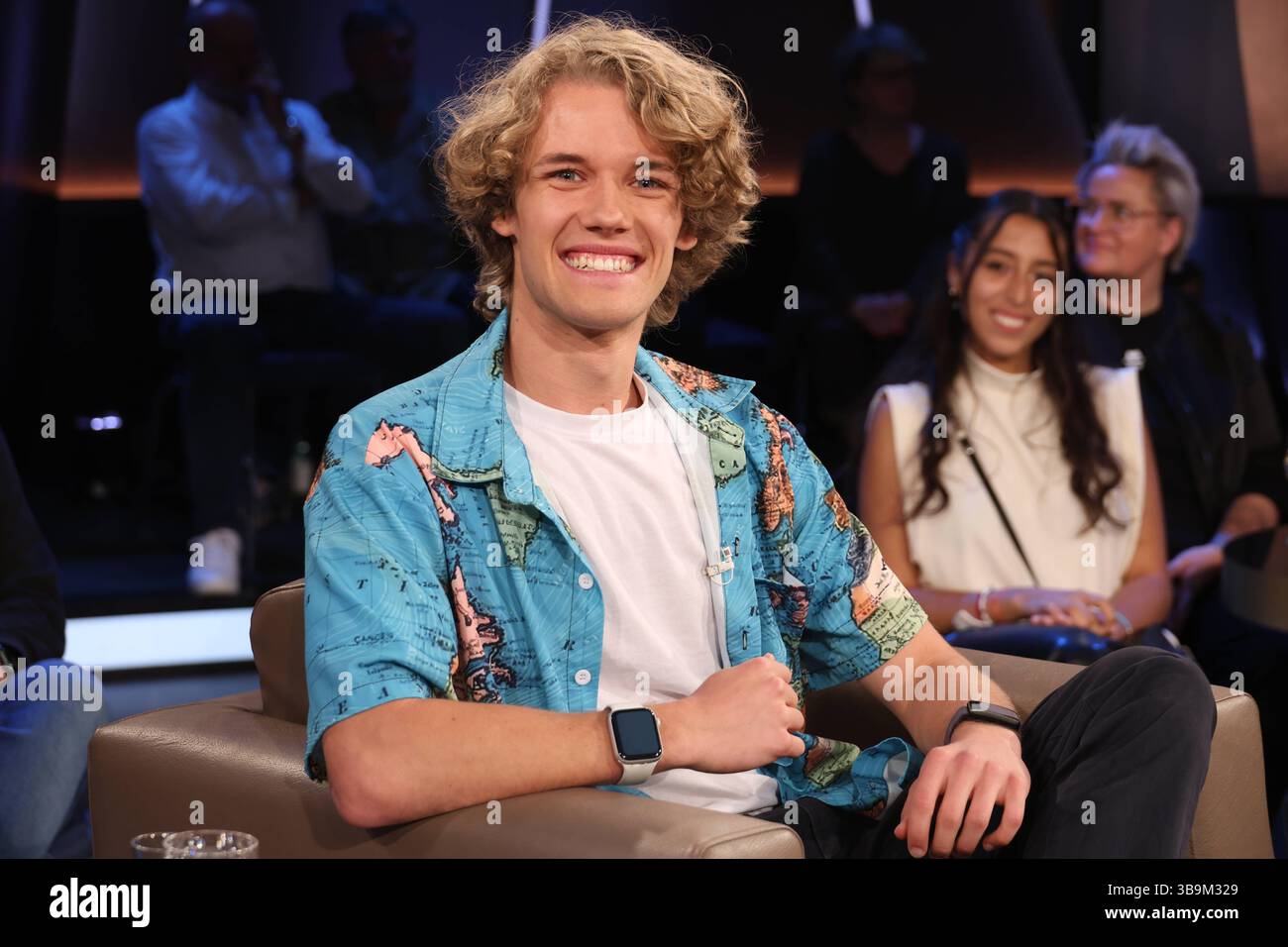 Luca Pferdmenges, Content Creator, zu Gast in der NDR Talk Show ...