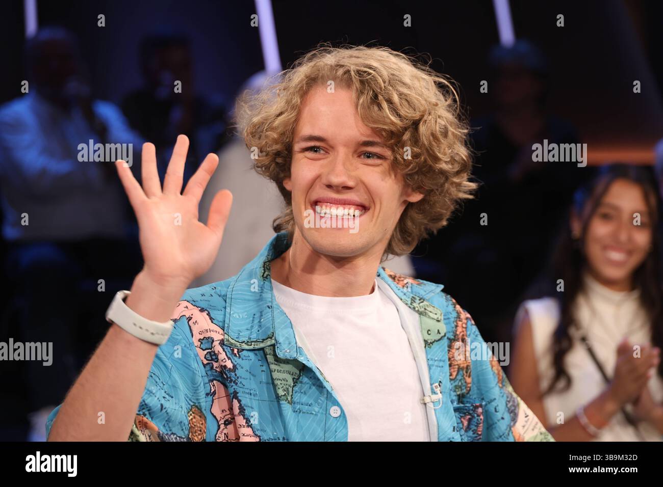 Luca Pferdmenges, Content Creator, zu Gast in der NDR Talk Show ...