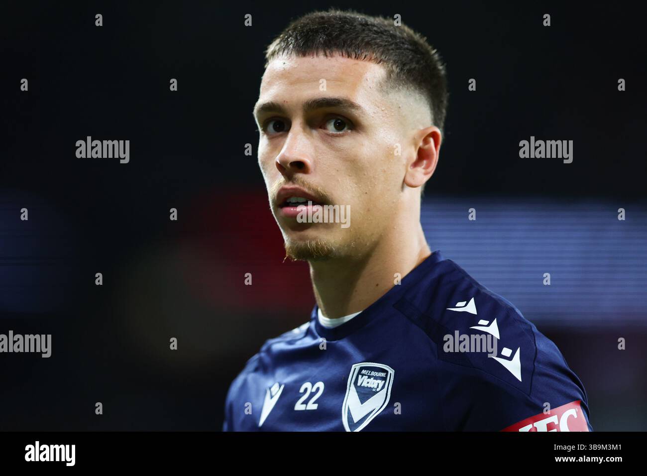 Sydney, Australia. 10th May, 2025. Joshua Rawlins of Melbourne Victory ...