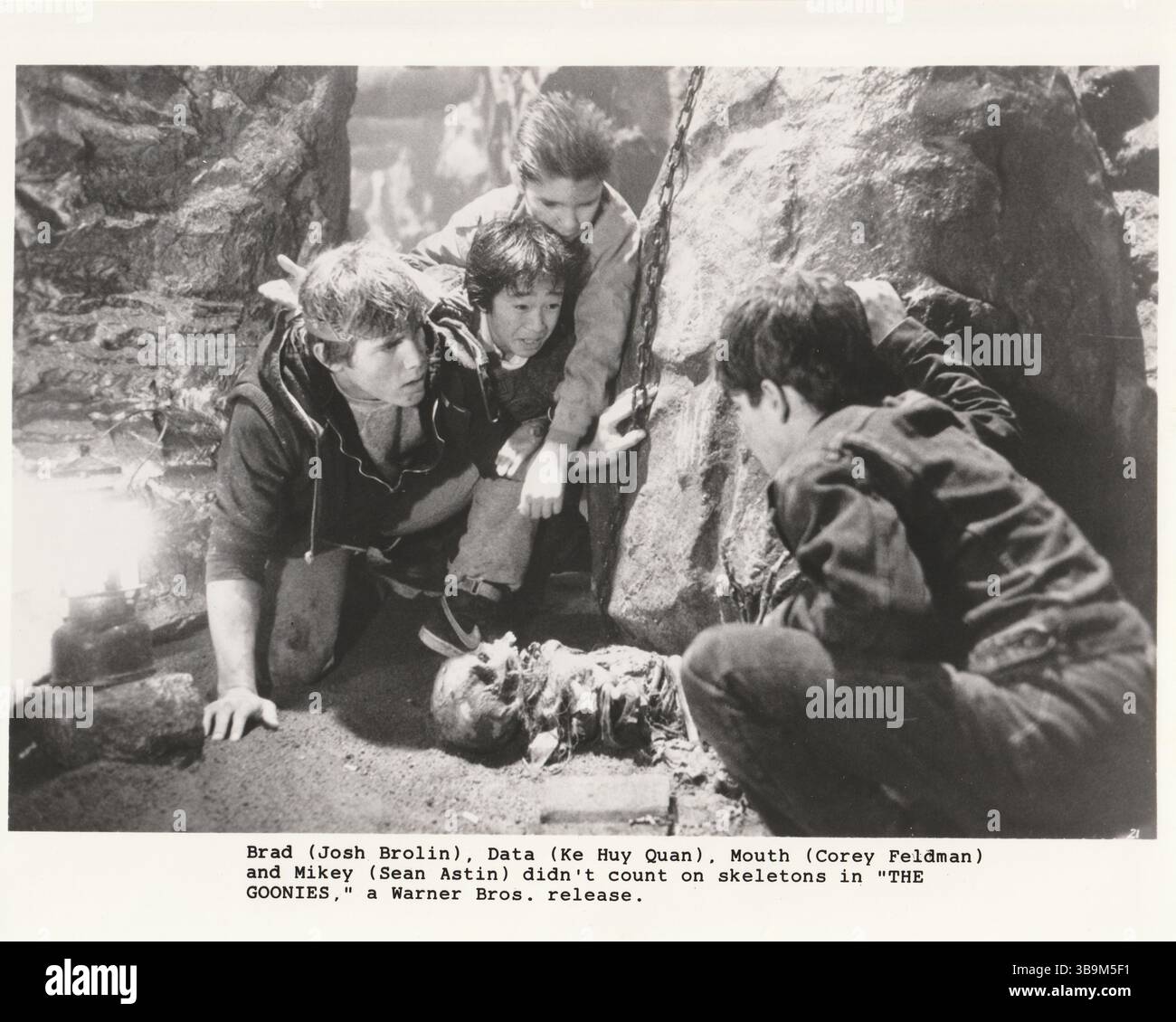 The Goonies 1985 Richard Donner Stock Photo - Alamy